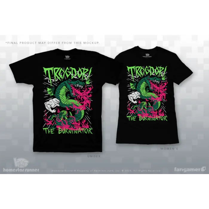 Футболка Homestar Runner (Trogdor the Burninator) Fangamer купити в Україні